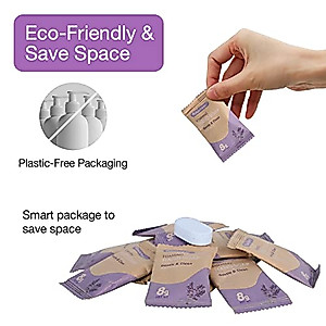 flowcheer Foaming Hand Soap Tablet Refills-12 pack Hand Wash Tablets-Make 132 FL OZ of Liquid-Lavender Fragrance Soap Refills Tablets for Using With Foaming Dispenser(Not Included) Only