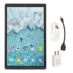 VINGVO Blue Tablet, 10.1 Inch 3 Card Slots HD Tablet for Study (US Plug)