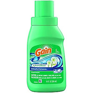 Gain Blissful Breeze Aroma Boost Laundry Detergent Travel Size 10 Oz