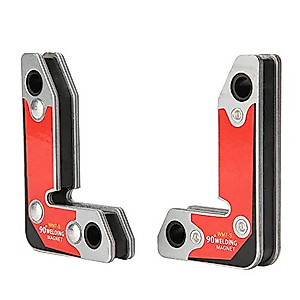 Magnet Welding - 2pcs Inside/Outside Magnet Welding Clamp Magnetic Holder Fixer Welder Tool 30/60/90 Degree