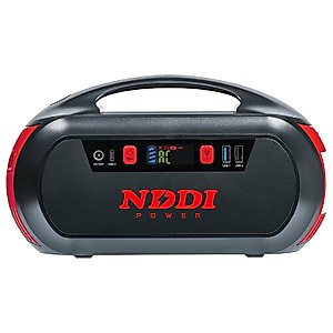 Portable Power Station, NDDI POWER 222Wh 60000mAh Camping Generator with Battery Pack AC DC Outlet and Flashlight, Portable Generators for Home Use, CPAP, Emergency Backup Supply, Hurricane, Outdoor