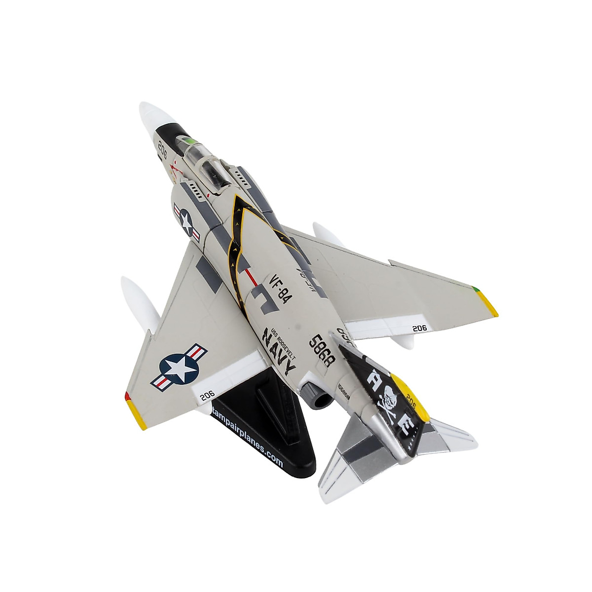 Daron Postage Stamp F4 Phantom II 1/155 Jolly Rogers VFA-84