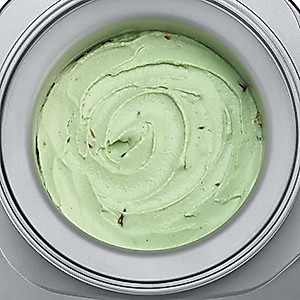 Cuisinart ICE-60WP1 2-Quart Cool Creations Ice Cream, Frozen Yogurt, Gelato and Sorbet Maker, LCD Screen with Countdown Timer, Makes Frozen Treats in 20-Minutes or Less, Stainless Steel/White