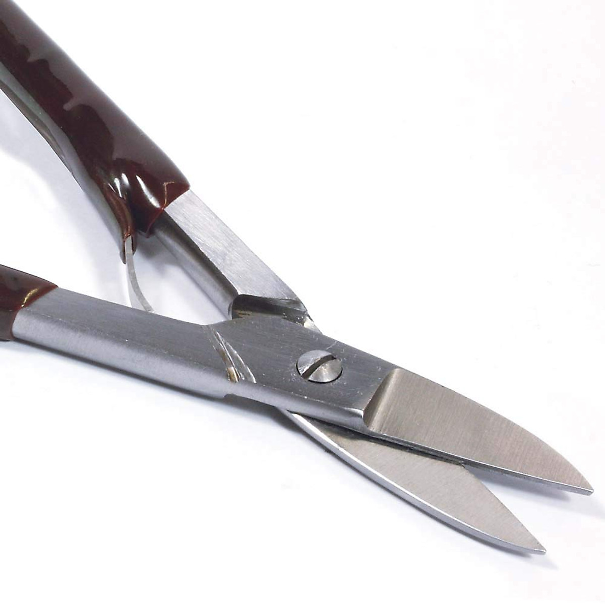 Vintaj Tools by The Beadsmith Metal Shear – 7 Inches (178mm) With Steel Blades, Comfort Grip & Single-Leaf Spring Handle – Tool for Cutting & Stamping Blanks, Sheet Metal and Craft Wire