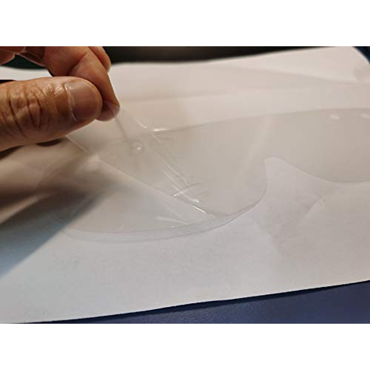 SDent 1 Pack 20 Sets Disposable Dental Eye Shield Eye Mask Safety Glasses Mask Eyes Guard 1 Frame+1 Shield/Set 4 Colors