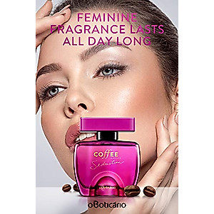 Coffee Woman Seduction Eau de Toilette by O Boticario | Long Lasting Perfumes for Women | Sweet Floral Fragrance For Women (3.4 fl oz)