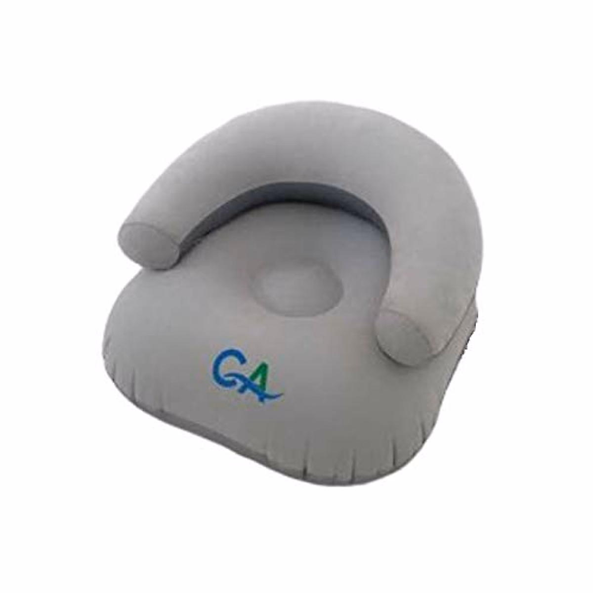 Comfort Axis Inflatable Camp Lounger Sofa for Kids Gray 23.5" by 23.5" by 16"