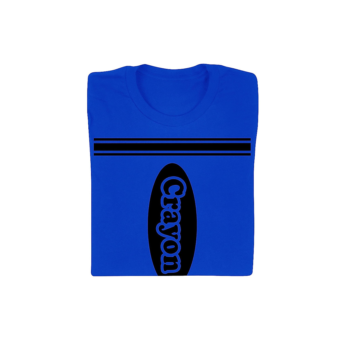 Crayon Halloween Team Costume Funny Design Gift Womens T-Shirt, Royal, Small