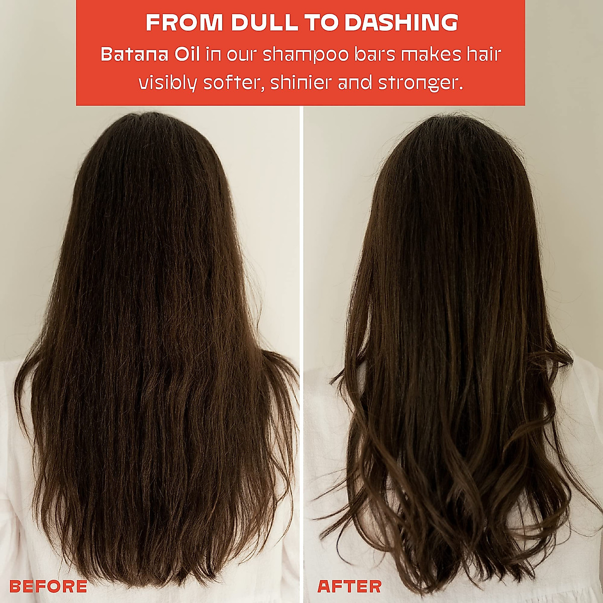 NOLE CARE Rosemary Mint Shampoo Bar With Batana Oil - Rice Protein Shampoo, For Hair Growth, Anti-Dandruff Formula, Sulfate-Free, Sustainable, Plastic-Free Packaging - 3 oz Bar