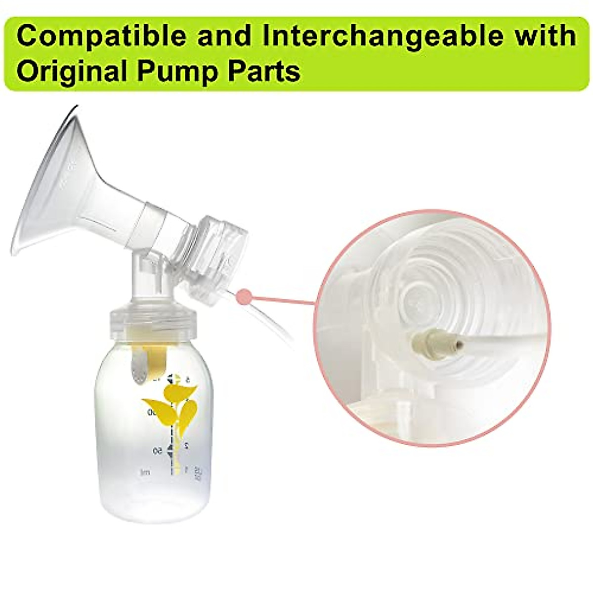 Nenesupply Tubing Compatible with Medela Pump in Style Advanced Breastpump Replacement Parts for Medela Pump Parts Incl. Tubing Valves Membranes