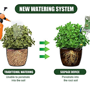 Automatic Plant Waterer for Indoor and Outdoor Plants - Self Watering System with Long Needle Design