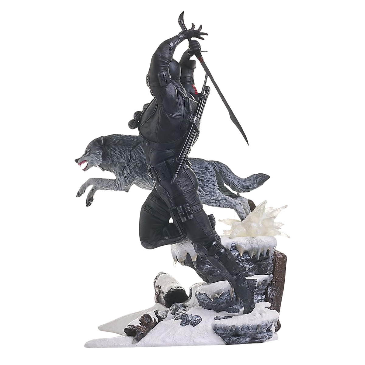 DIAMOND SELECT TOYS G.I. Joe Gallery: Snake Eyes PVC Statue, Multicolor 11 inches