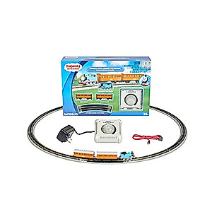 Bachmann Trains - Thomas with Annie and Clarabel Ready to Run Electric Train Set - N Scale, Blue