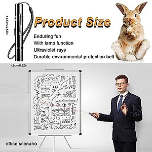 Bunny Rabbits Pointer Toy,Guinea Laser Pointer,7 Adjustable Patterns Laser,Cat Toy Pointer for Indoor, 5 Switchable Patterns,Red Light Hamsters Rats Pointer Toy,USB Charging Pointer Toy