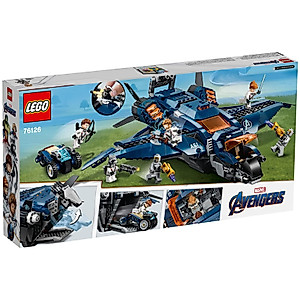 LEGO Marvel Avengers: Avengers Ultimate Quinjet 76126 Building Kit (838 Pieces)