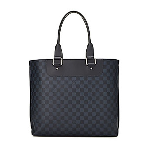Louis Vuitton, Pre-Loved Damier Cobalt Cabas Voyage, Blue
