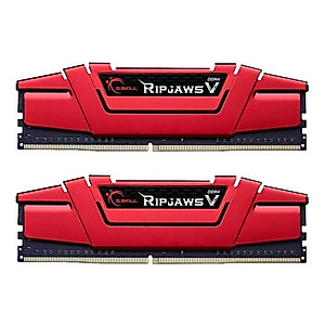 G.SKILL 16GB (2 x 8GB) Ripjaws V Series PC4-21300 2666MHz 288-Pin Desktop Memory Model F4-2666C19D-16GVR