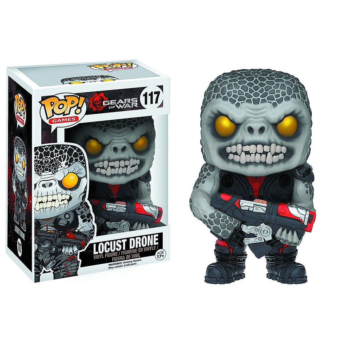 Funko POP Games: Gears of War - Locust Drone Action Figure