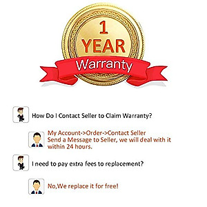 TENMOER 2 Pack 6.0Ah Compatible with Dewalt 20V 6.0Ah Battery Replacement for Dewalt 20V Batteries DCB206-2