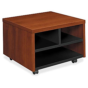 HON 10500 Series Mobile Printer Cart - 19.8" Width x 14.1" Depth x 20" Height - Cognac