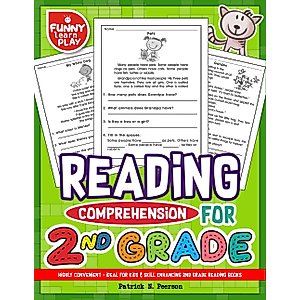 Reading Comprehension Grade 2: Highly Convenient - Ideal for Kids & Skill Enhancing 2nd Grade Reading Books (Reading Comprehension Grade 1, 2, 3 Series)