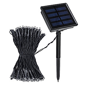 balacoo Christmas Lamp- Solar Powered String Lights Fairy Outdoor String Decorative Lights 72ft 200 LED Solar Ambience Starry Lights for Outdoor Garden Home Wedding Christmas Party Waterproof (White)