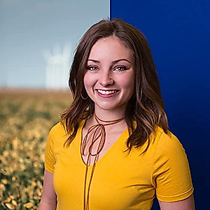 Fovitec Gray and Chroma Key Blue Muslin Pop-Up Collapsible Backdrop 5'x6.5' for Portrait and Headshot Photography, and Green Screen Video Conferencing