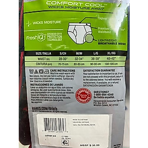 Hanes Ultimate Men's P5 Ultimate Breathable Brief-Assorted, Small