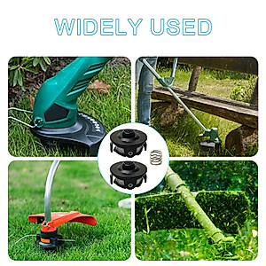 BIVITA Grass Cutter Spool, 195858-1/196146-9 Trimmer Spool - Nylon Thread Spools Replacement - Round Shape Cutter Parts, Grass Trimmer Machine Accessories