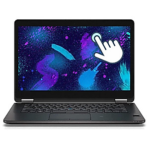 Dell Latitude E7470 Ultrabook, 14inch QHD Touchscreen (Intel Core i5-6300U, 8 GB DDR4, 256 GB SSD) Windows 10 Pro (Renewed)