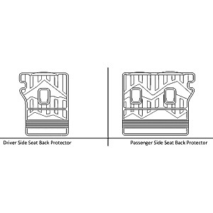 Subaru Rear Back Seat Protector for 2024 Crosstrek - J501SFN240 - Genuine OEM