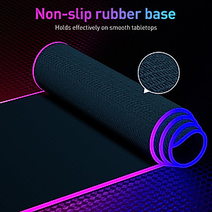 RGB Mousepad Led Mouse Pad, Large Mouse Pad,Led and Big Mouse mat