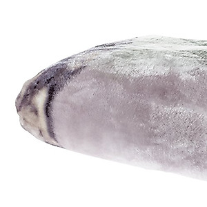 Lavish Home White Owl Blanket – 80x92-inch Printed Fuzzy Animal Blanket - Plush Thick 8lb Faux Mink Queen Throw Blanket for Couch, Sofa, or Bed