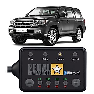 PEDAL COMMANDER for Toyota Land Cruiser 2008-2021 Throttle Response Controller Fits: J200 Base Model, Heritage Edition, 5.7L for Toyota Land Cruiser Accessories Performance Parts