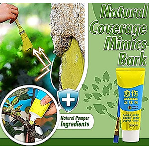 2pcs Plant Restoring Regrowth Sealant, Tree Pruning Sealer, Plant Restoring Regrowth Sealant, Tree Wound Bonsai Cut Paste, Bonsai Tree Wound Paste