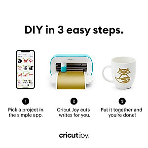 Cricut Joy Smart Label Writable Vinyl - Adhesive Decal Roll - 5.5" x 48" - DIY Label Making for Home Organization, Wedding Labels, Address Labels