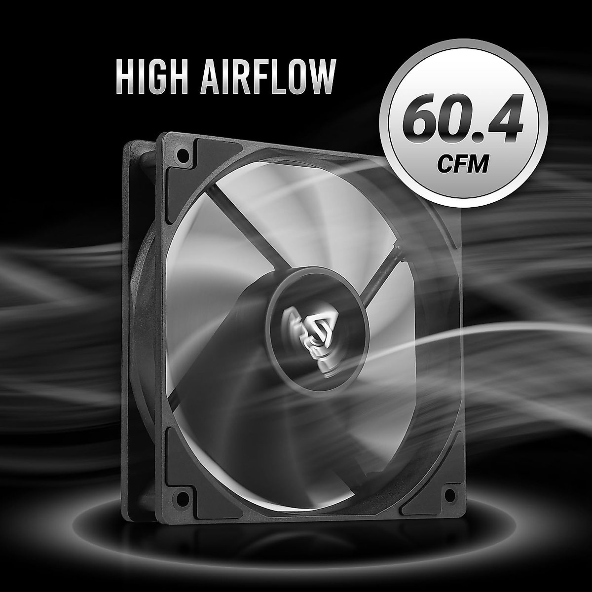 Antec PWM PC Fans, 120mm Fan, 4 Pin PWM, 60.4CFM Case Fans, 12V 4 Pin PWM Connector, Computer Fans with 1400 RPM, P12 Series 5 Packs