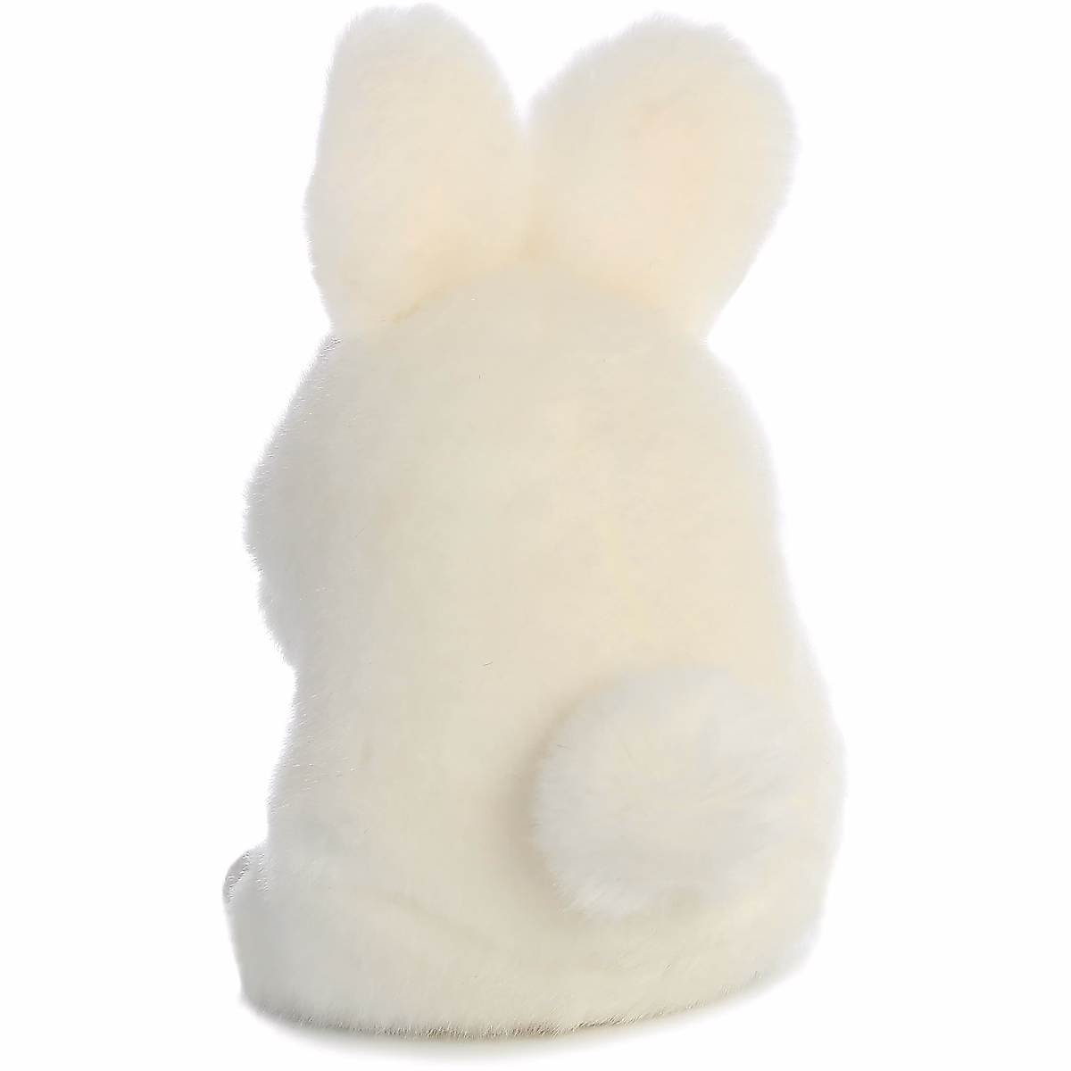 Aurora® Round Rolly Pet™ Bunbun Bunny™ Stuffed Animal - Adorable Companions - On-The-Go Fun - White 5 Inches