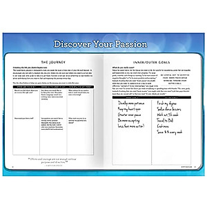 InnerGuide Undated Yearly Wellness Planner - Daily Weekly & Monthly Organizer & Appointment Book - Goal Setting - Journal - Faux Leather Cover - “8” x 9” - Turquoise