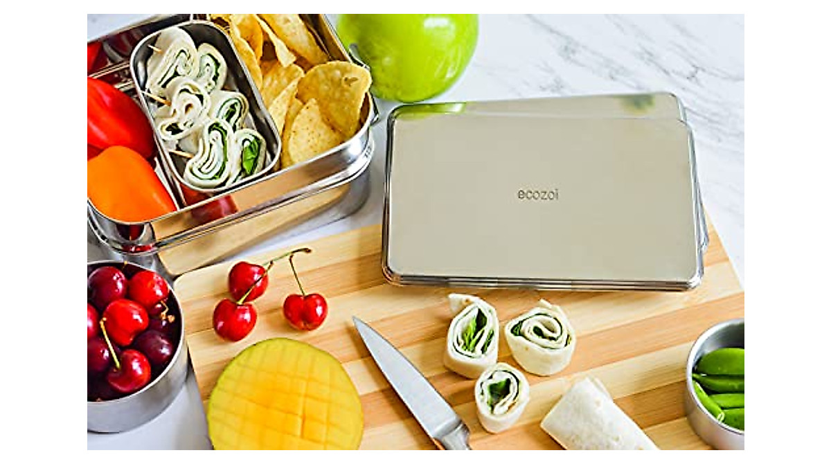 Ecozoi Stainless Steel Lunch Chillers - Eco-Friendly Ice Packs