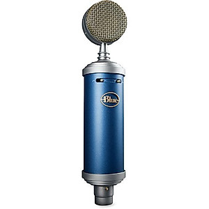 Blue Bluebird SL Large-Diaphragm Condenser Studio Microphone with Auray RF-5P-B Reflection Filter and RFMS-580 Reflection Filter Tripod Mic Stand Bundle