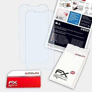 atFoliX Screen Protection Film compatible with Datalogic Memor 10 Screen Protector, ultra-clear FX Protective Film (2X)