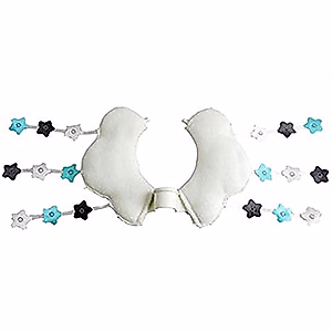 Replacement Parts for Fisher-Price My Little Lamb Platinum II Cradle 'n Swing - BGB34 ~ Replacement 1 Pair of Cloud Wings with Stars