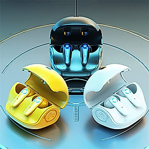 BANAAO Wireless Hi-Fi Touch-Control Bluetooth 5.2 Earbuds - in Ear Polished Novelty Appearance Noise Cancellation Headphones with Charging Case for Outdoor Office Sports Running Working