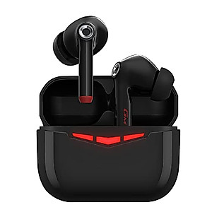 HECATE GM3 True Wireless Earbuds -60ms Low Latency - PixArt Bluetooth 5.2 Auto Pairing - IP55 Water Proof-Touch Enabled-Black