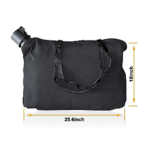 MWEDP 90560020-01 Leaf Blower Shoulder Bag, Compatible with Black & Decker 90560020 90539053 Blower Vac Model BV3600 BV3800 BV5600 BV6000 LH4500
