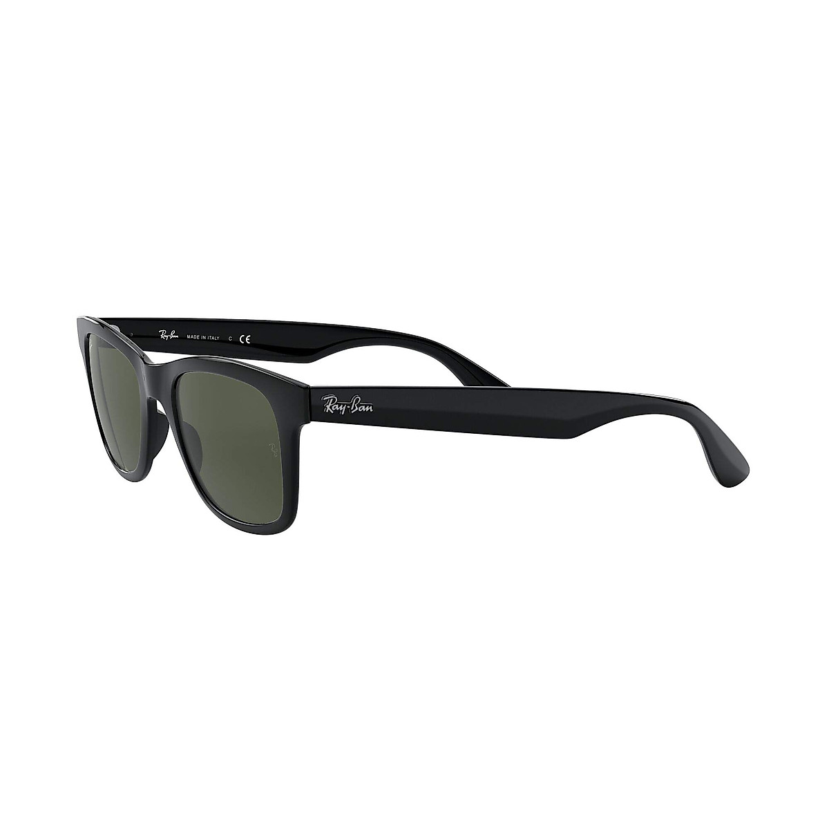 Ray-Ban Rb4640 Square Sunglasses, Black/G-15 Green, 50 mm