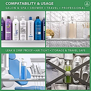 Universal Shampoo/Conditioner Pump for Bottle, 1 L/33.8 oz., Piece 2 White
