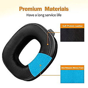 A50 Gen 4 Ear Cushions Pads Upgrade A50 Mod Kit Soft and Comfortable Earpads Replacement Parts Accessories Compatible with Astro A50 Gen 4 Wireless Gaming Headset
