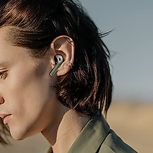 MANACUBE Wireless Earbuds,Bluetooth 5.0 Active Noise Cancelling Earphones Hi-Fi Stereo Earphones Touch Control with Wireless Charging Case Waterproof Stereo Headset for Working Travel Gym,Black